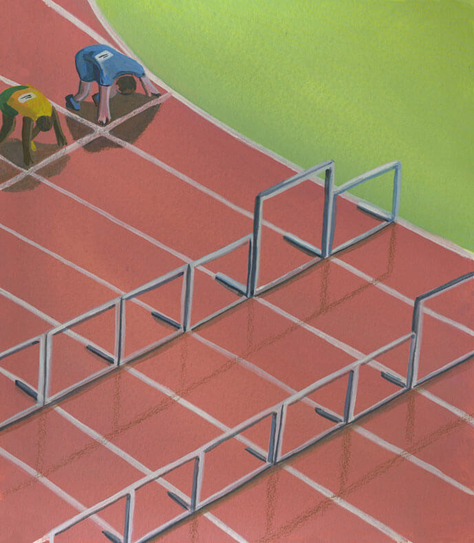 Sports Editorial Illustrations - Haydn Symons Illustration