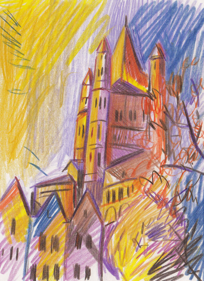 May Sketchbook: Expressive Drawings