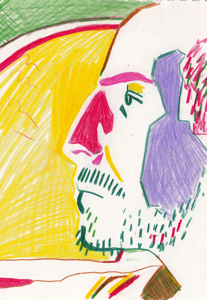 May Sketchbook: Expressive Drawings