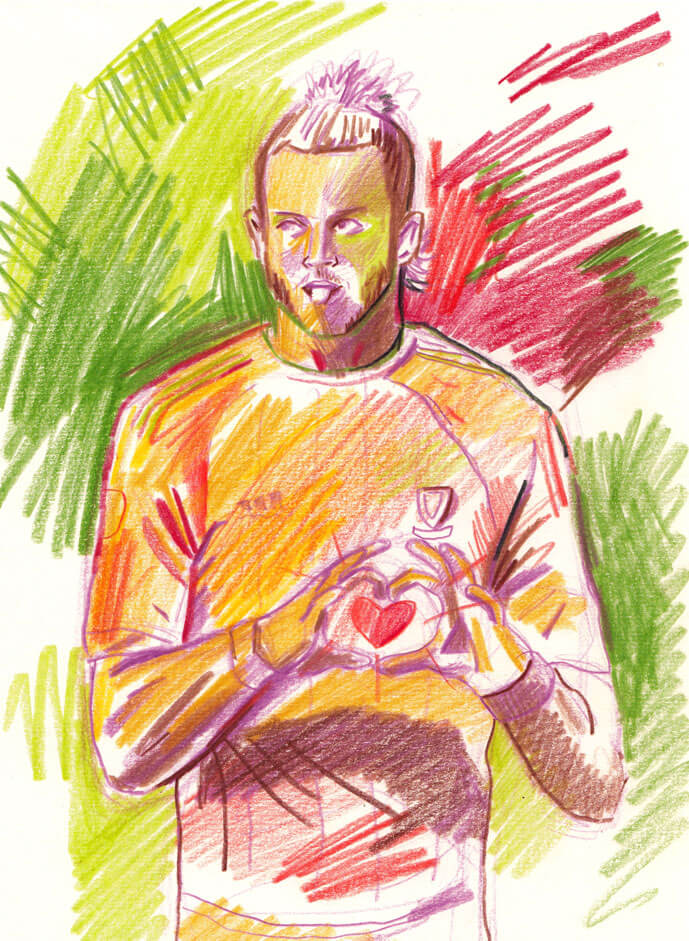 June Portrait Sketchbook Update - Haydn Symons Illustration