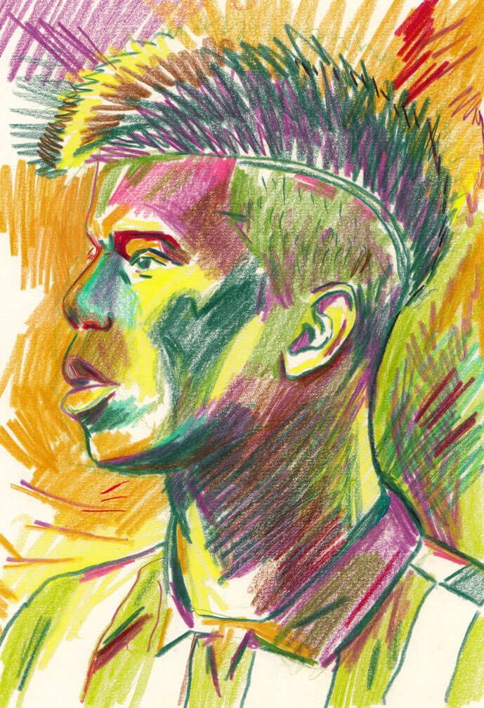 June Portrait Sketchbook Update - Haydn Symons Illustration