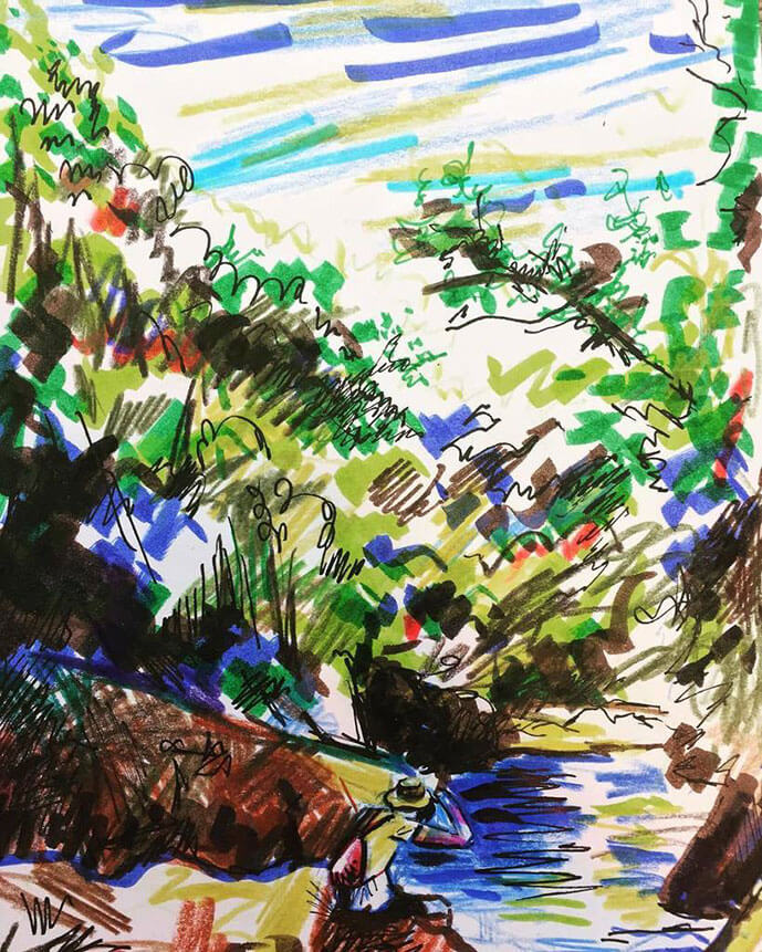 Travel Sketchbook Update - Haydn Symons Illustration