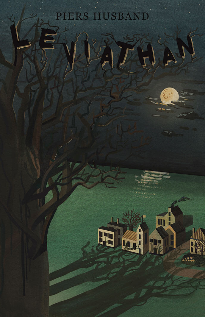 Leviathan Book Cover Illustration - Haydn Symons Illustration