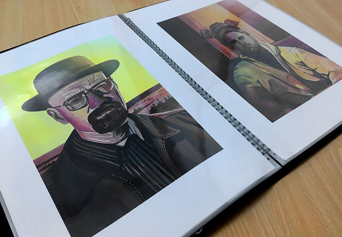 How to Create an Outstanding Illustrator Portfolio - H.S Illustration