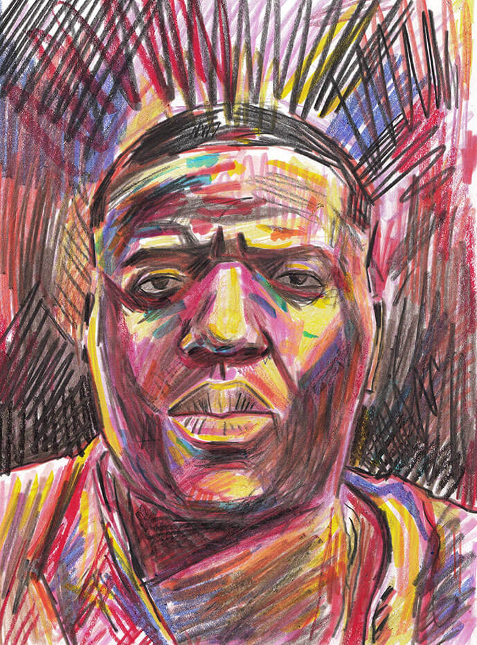 Mind-Blowing & Colourful Portrait Sketchbook Drawings! - Haydn Symons