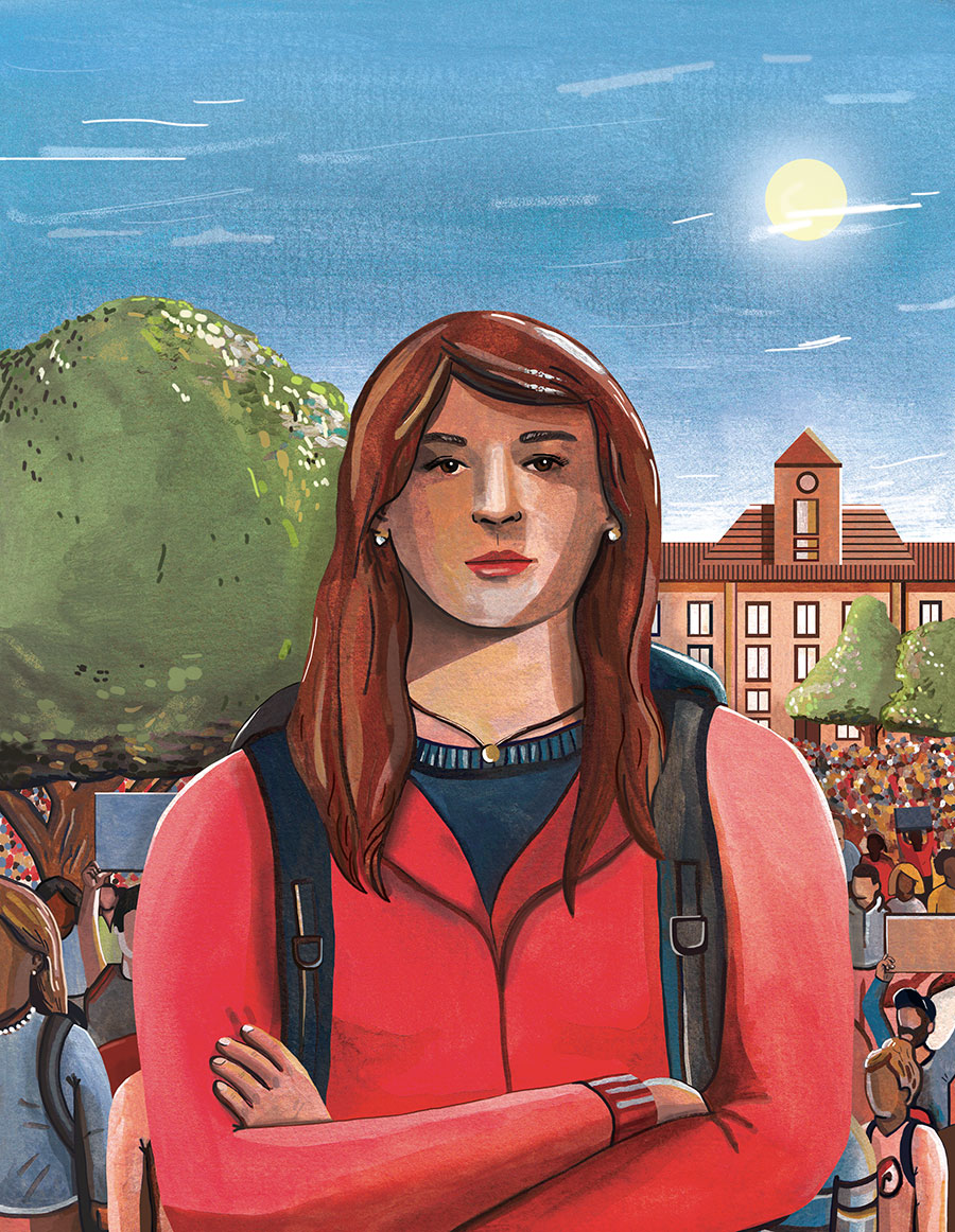 Mary Christie Foundation Magazine Cover Illustration - H.S Blog