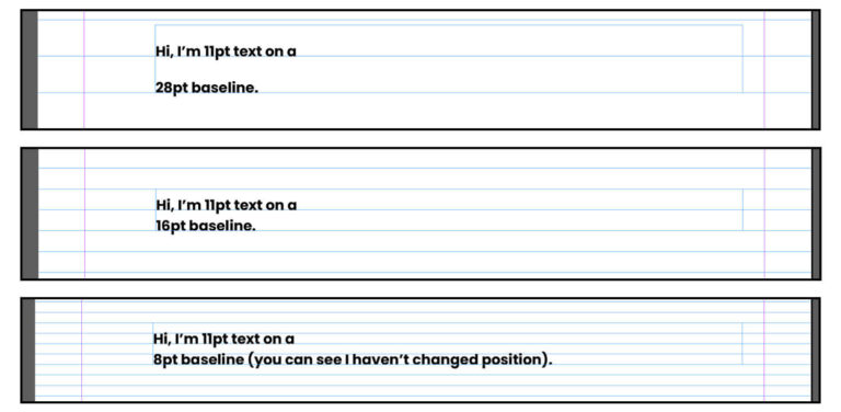 The Ultimate Beginners Guide To The Baseline Grid - H.S Blog