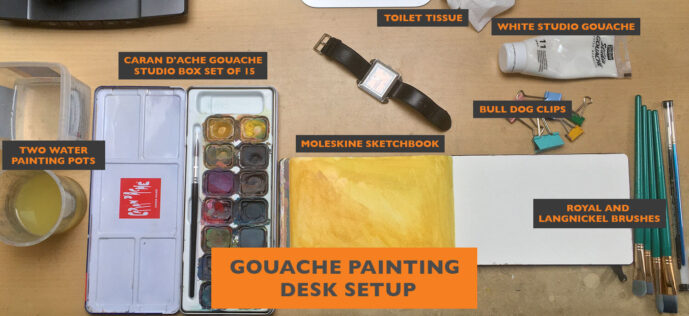 How To Paint With Gouache - The Complete Guide