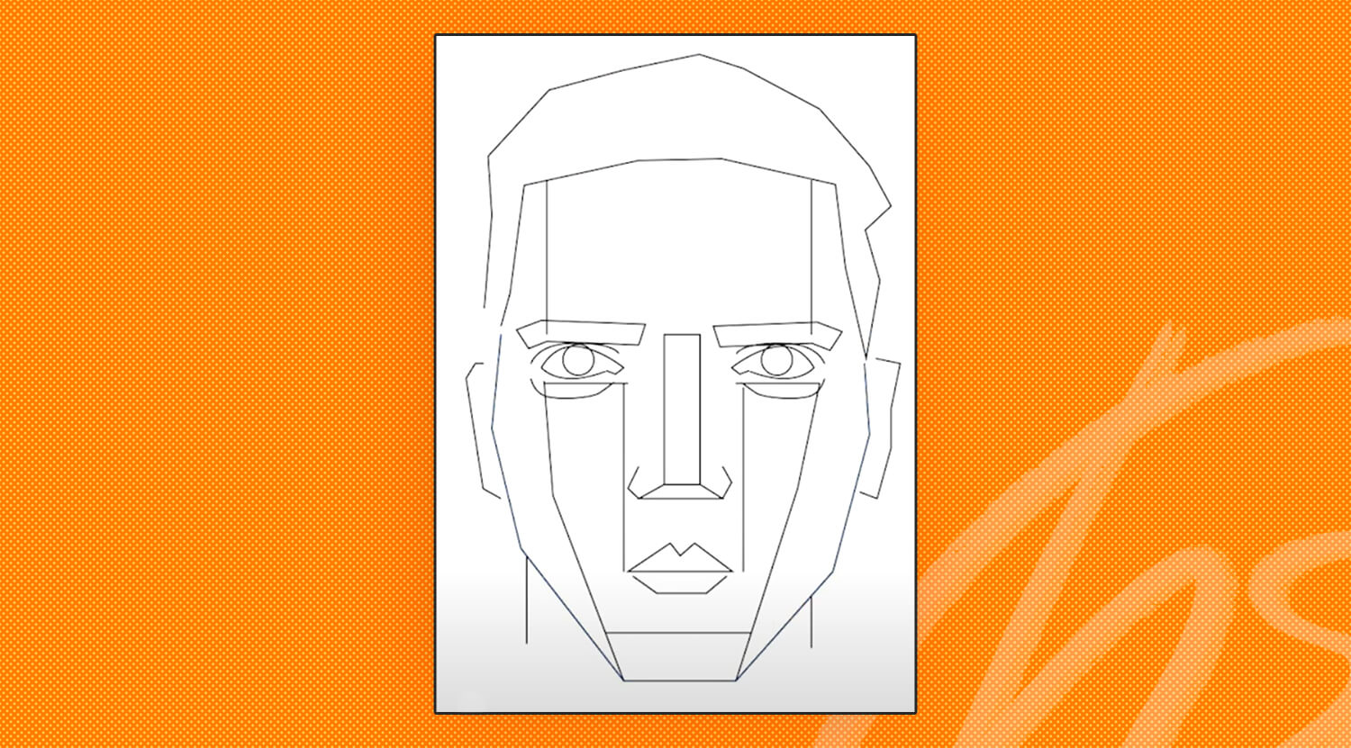 How To Draw The Head From The Front - Haydn Symons Illustration